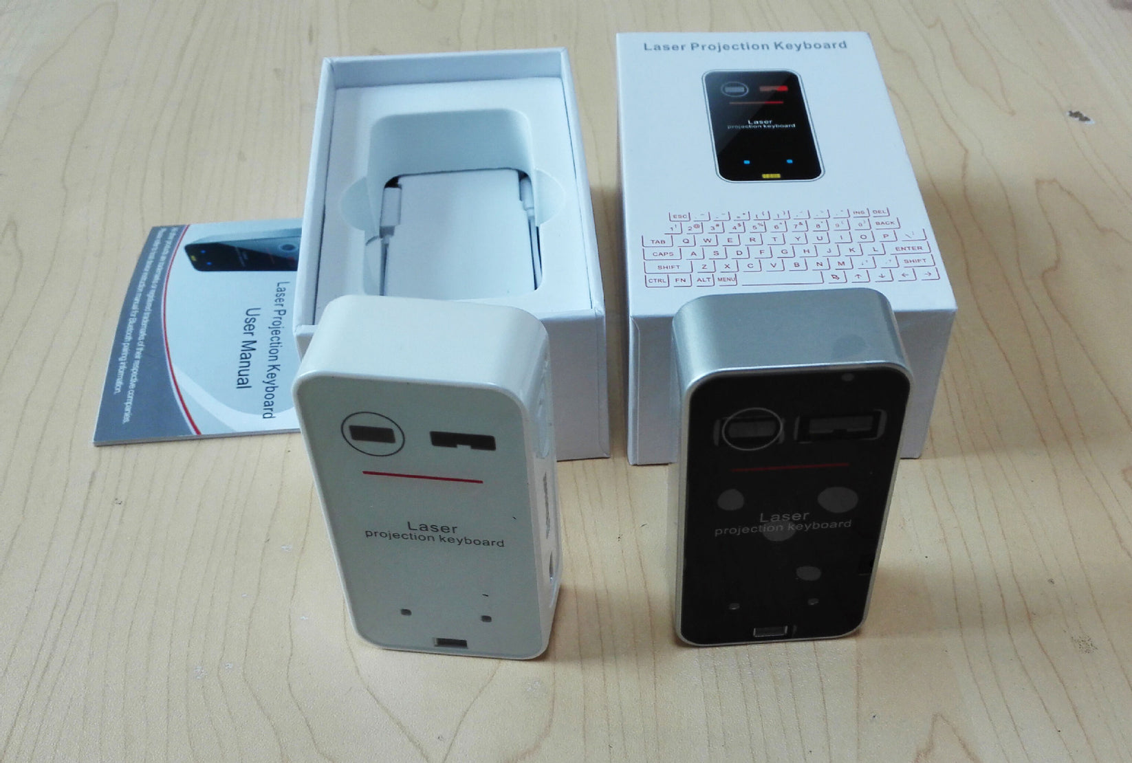 AGS Laser Projection Bluetooth HID Virtual Keyboard tablet PCs, Smartp ...